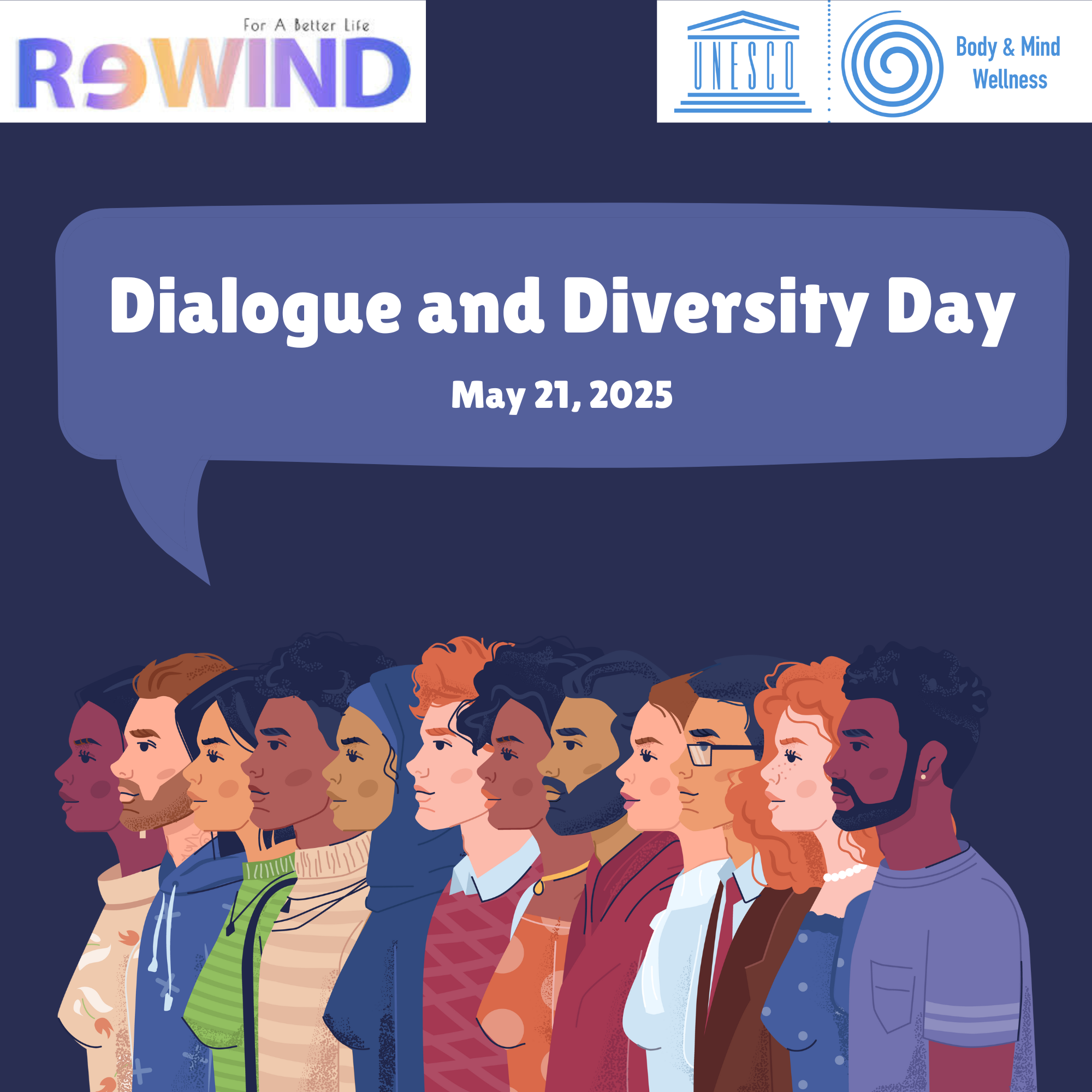 Dialogue and Diversity Day- 21st May | UNESCO Body & Mind Wellness Club